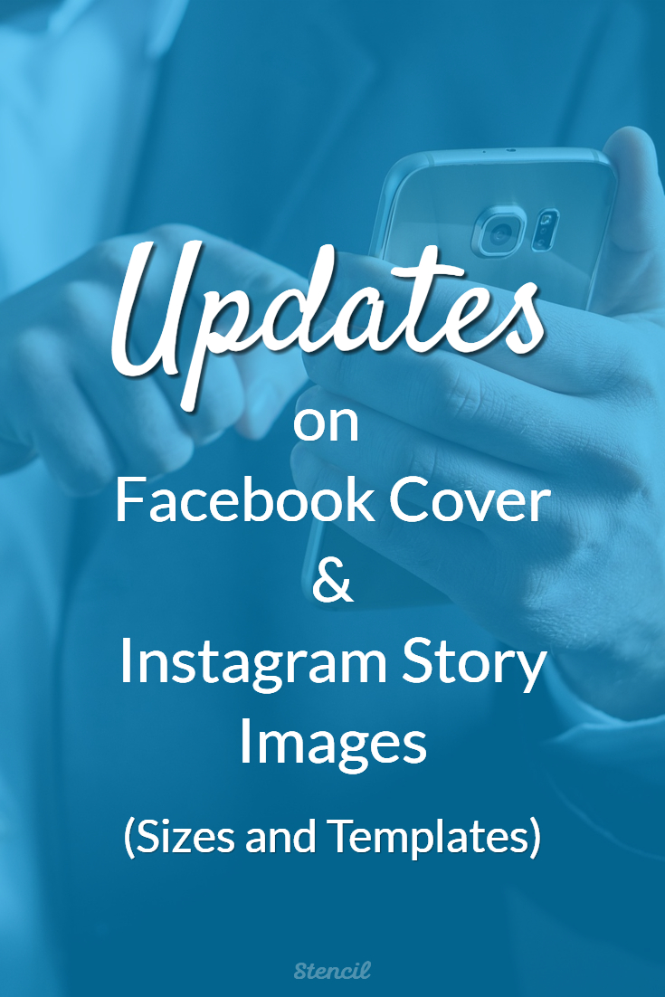 Updates on Facebook Cover and Instagram Story Images